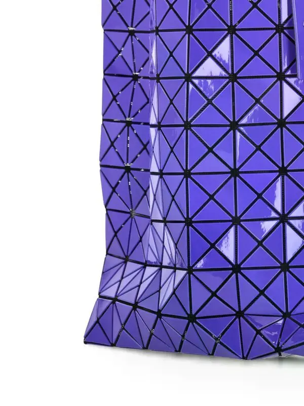 Issey Miyake Prism Gloss Geometric-panel Tote Bag - Blue