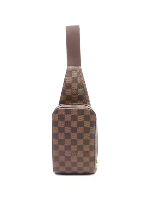 LOUIS VUITTON 2010 Geronimos Damier Ebene Belt Bag - Brown