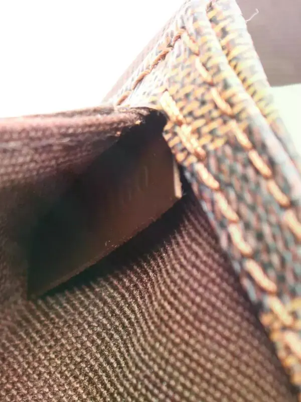 LOUIS VUITTON 2010 Geronimos Damier Ebene Belt Bag
