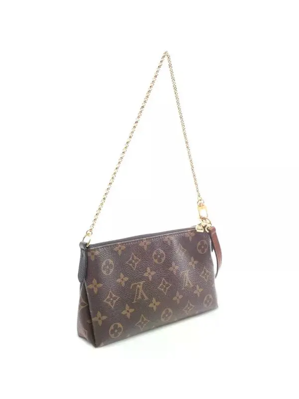 LOUIS VUITTON 2016 Pallas Two-way Clutch Bag - Brown
