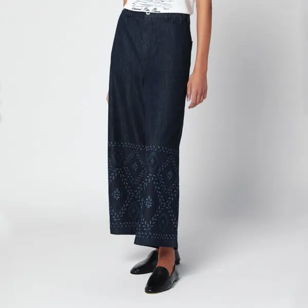 Max Mara Dark Wide-leg Jeans