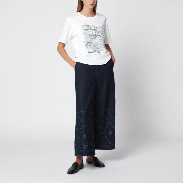 Max Mara Dark Wide-leg Jeans