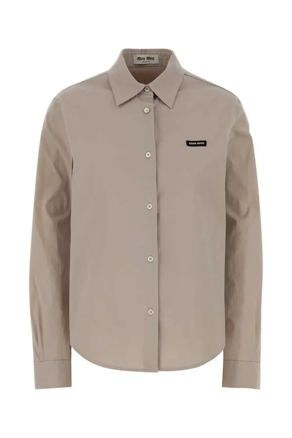 Miu Miu Stretch Poplin Shirt