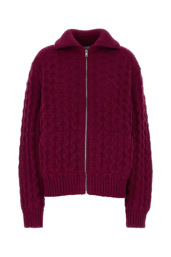 Prada Virgin Wool Cardigan