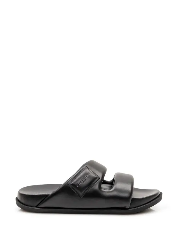 Givenchy Puffy Lamb Leather Sandals