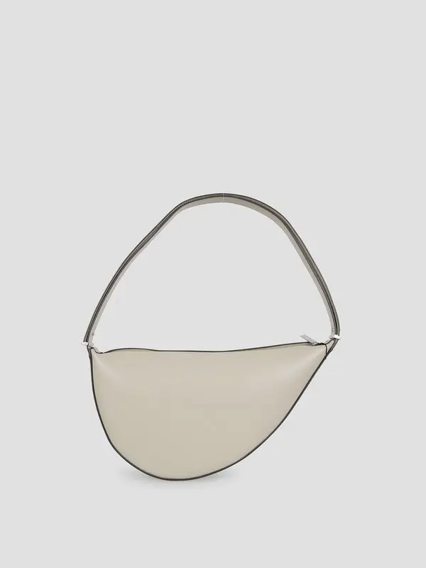 TOTEME Sleek Leather Sling Bag - Fawn