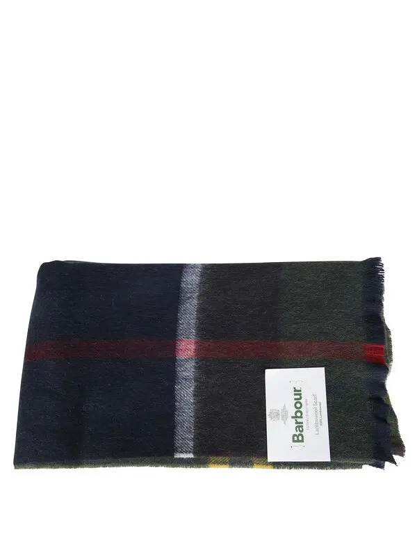 Barbour Rosefield Tartan Scarf For - Verde