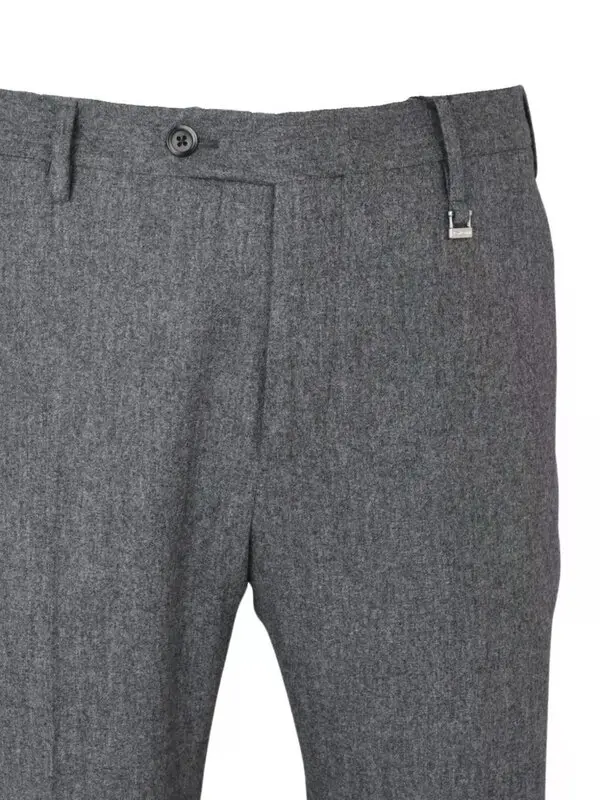 TOMBOLINI Pressed-crease Tailored Trousers