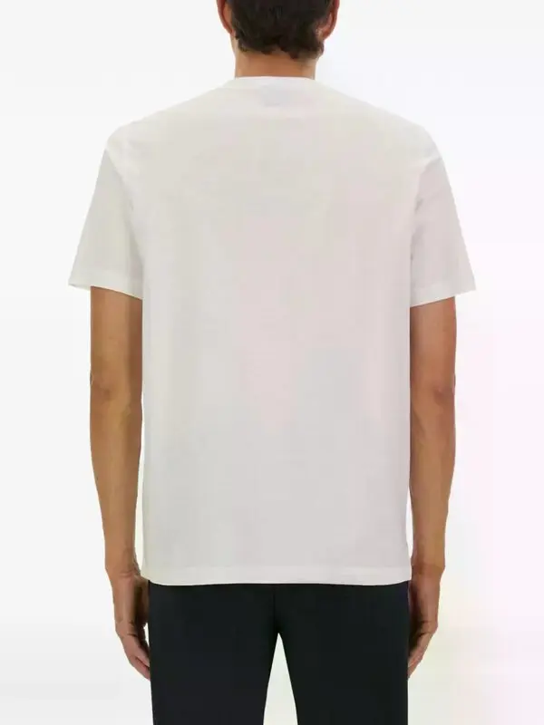 Paul Smith Stickers-print Cotton T-shirt - White