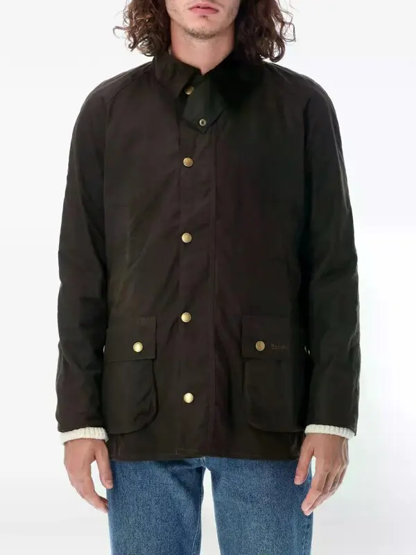 Barbour Ashby Waxed-cotton Coat - Green