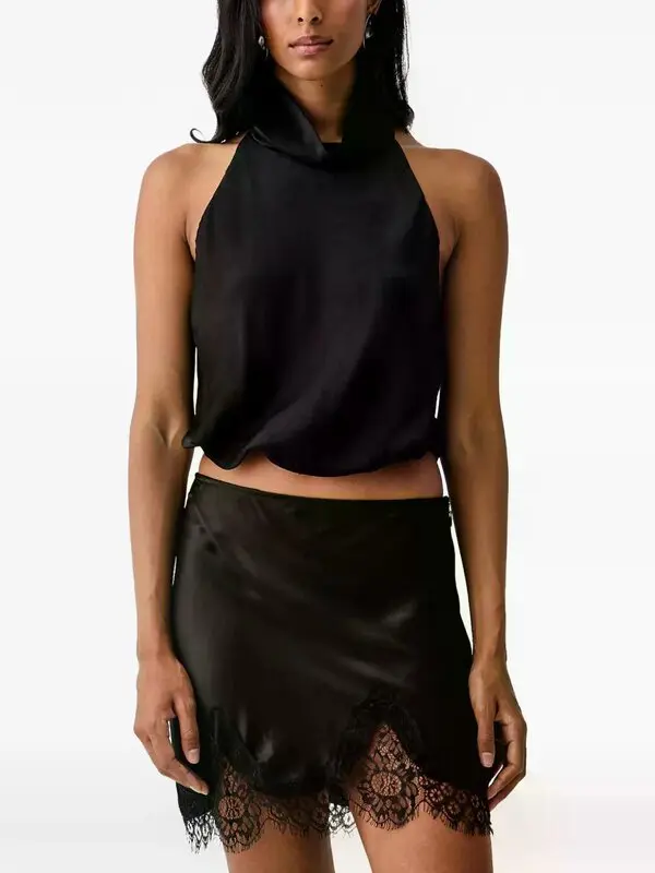 Bardot Halterneck Backless Top