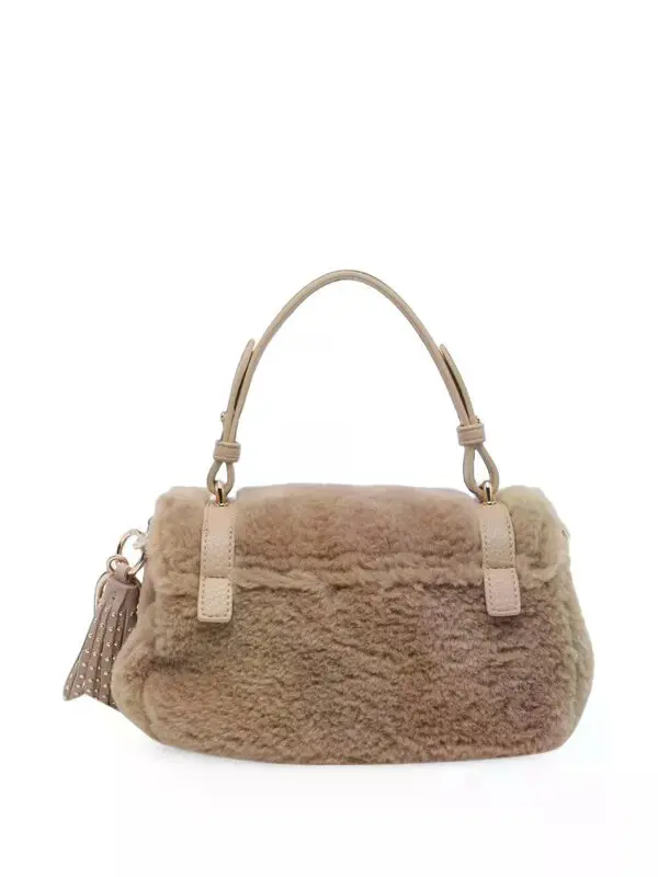 LA CARRIE Atena Teddy Faux-fur Tote Bag