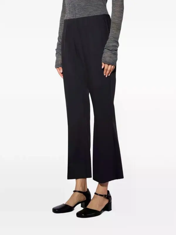 Liviana Conti Elasticated-waistband Cropped Trousers