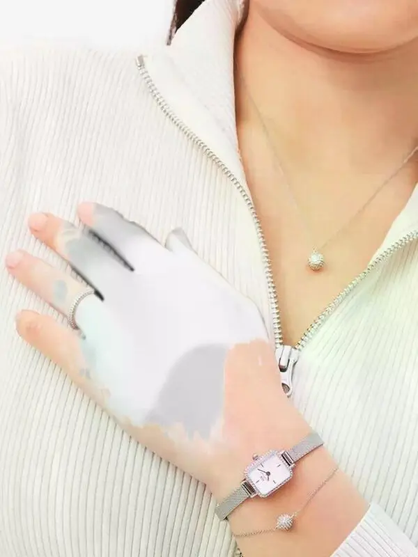 DANIEL WELLINGTON Pavé Crystal-embellished Charm Bracelet - Silver
