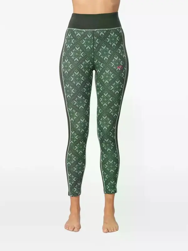 Kari Traa Iselin Snowflake-print Base-layer Leggings