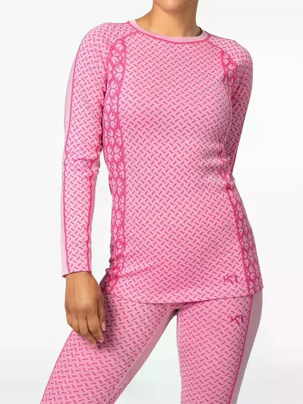 Kari Traa Lekker Patterned Long-sleeve T-shirt