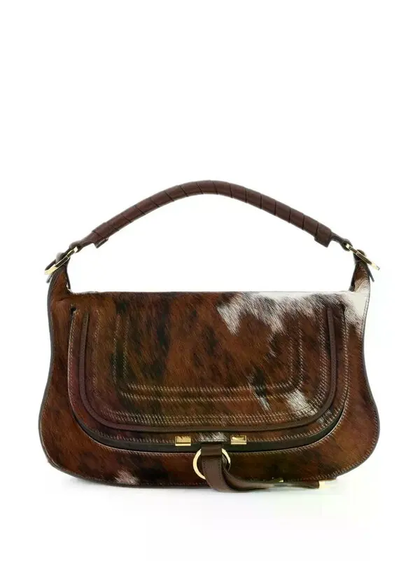 Chloé Marcie Animal-print Hand Bag