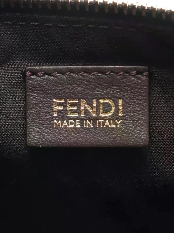 Fendi 2020s Small Vanity Pouch Zucca Shoulder Bag
