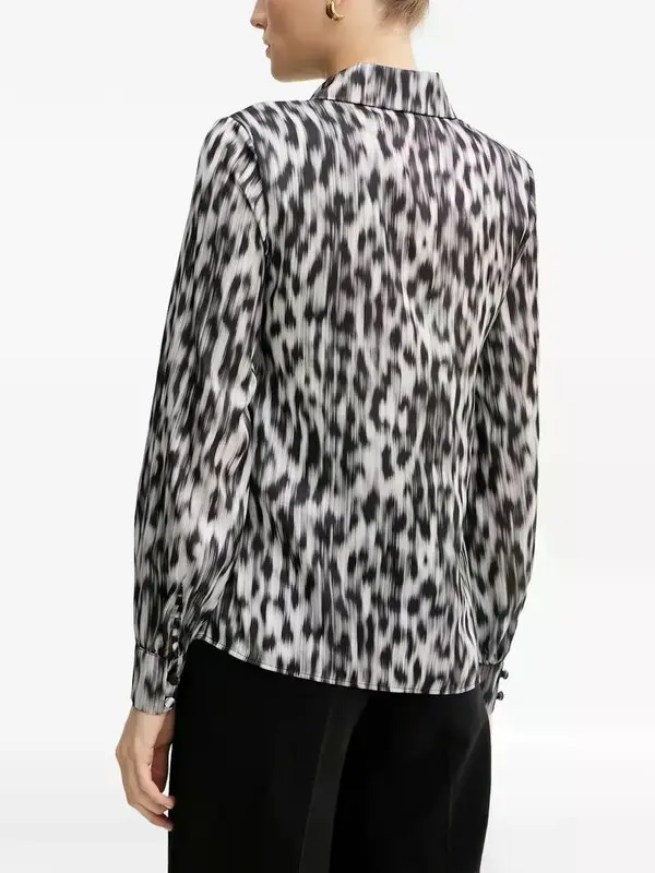 SILVIAN HEACH Animal-print Buttoned Shirt