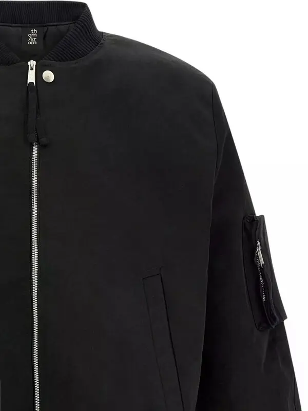 THOM KROM Zip-up Pocket-detail Bomber Jacket