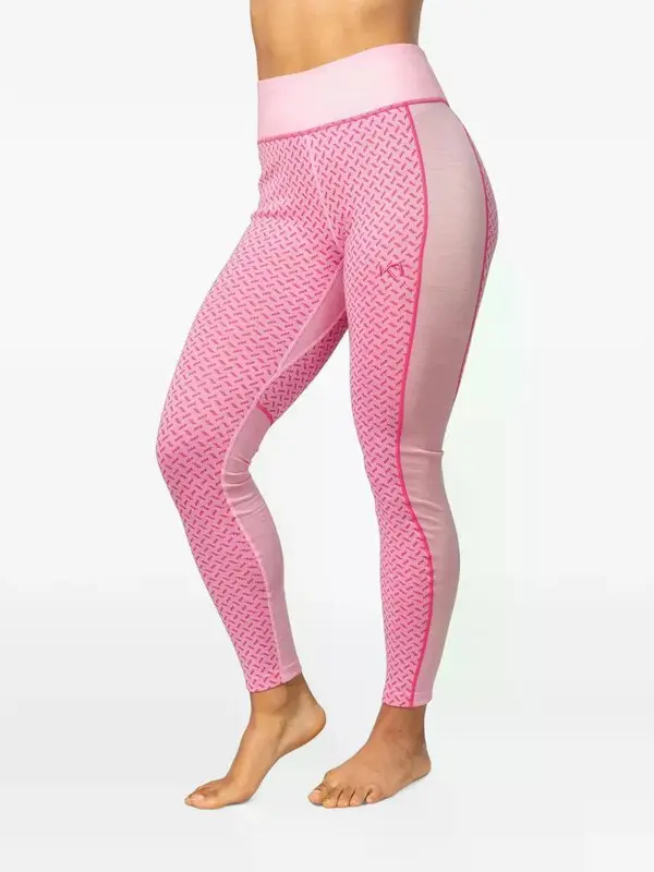 Kari Traa Lekker Geometric-pattern Leggins