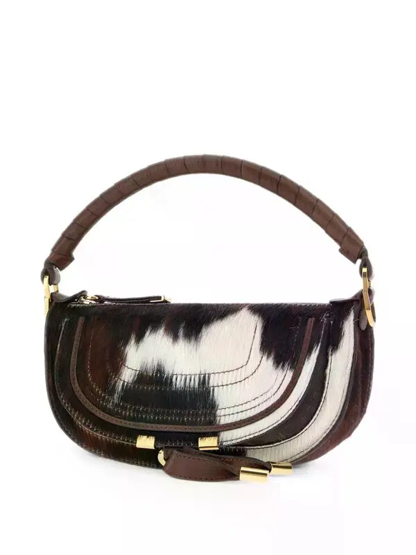 Chloé Mini Marcie Shoulder Bag - Brown
