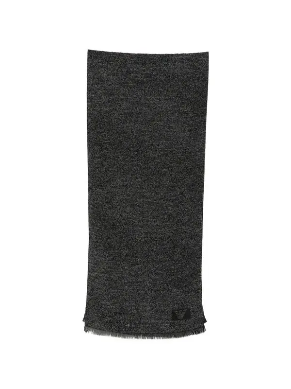 Emporio Armani Logo-patch Scarf