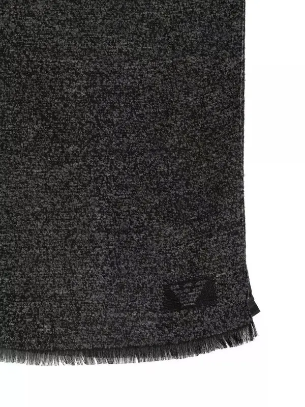 Emporio Armani Logo-patch Scarf