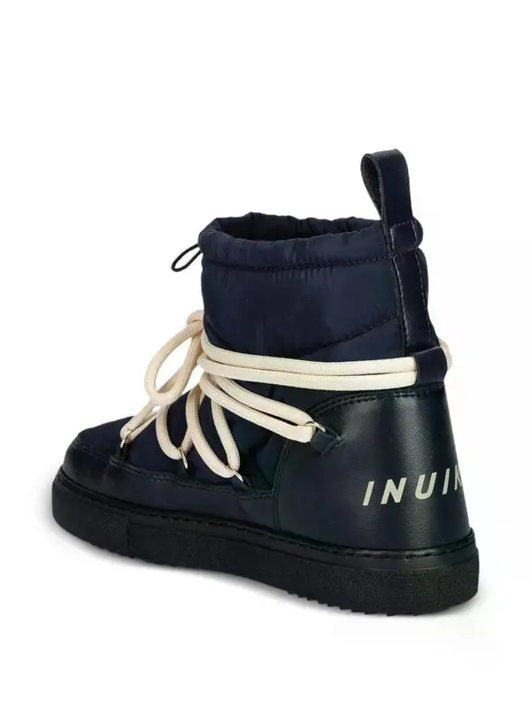 Inuikii Mountain Quilted Ankle Boots - Blue