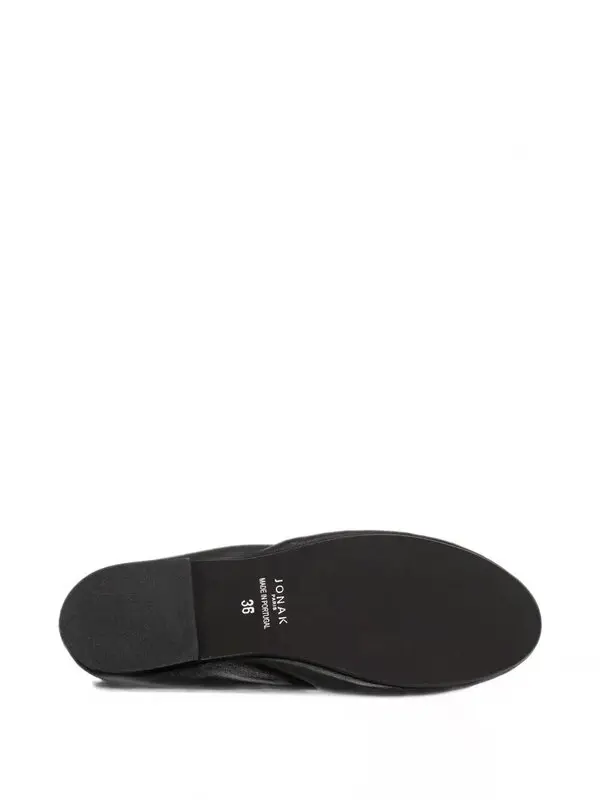 JONAK PARIS Desireuse Lace-up Ballet Flats
