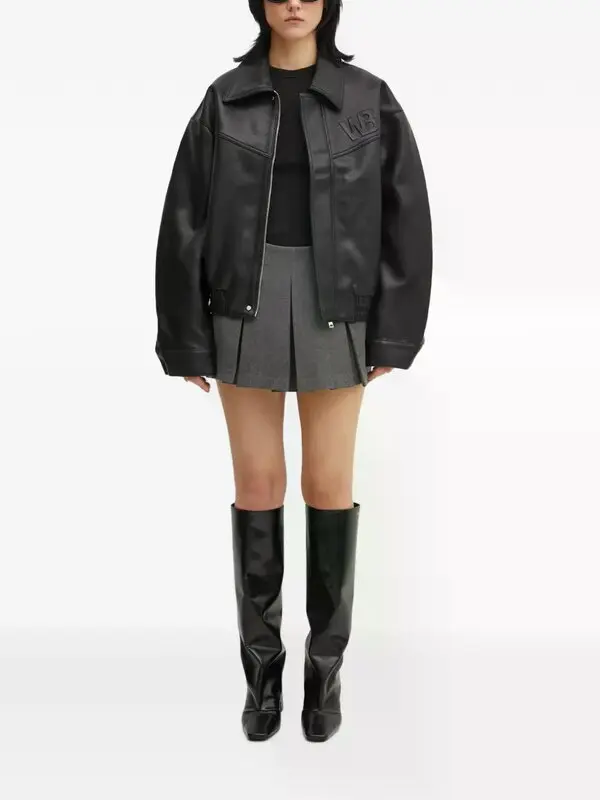 WRSTBHVR Madden Pleated Mini Skirt