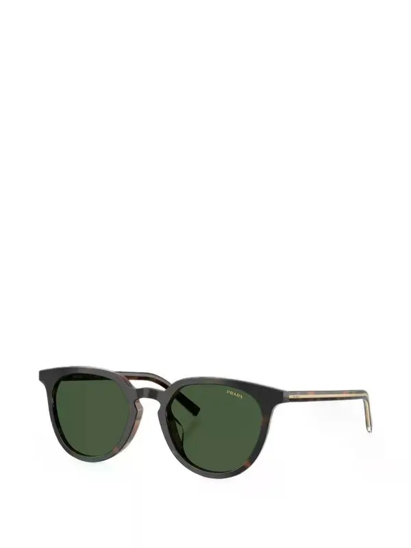 Prada Tortoiseshell-effect Phantos-frame Sunglasses