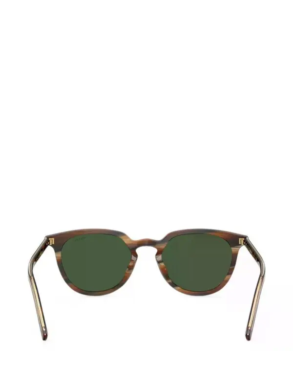 Prada Tortoiseshell-effect Phantos-frame Sunglasses