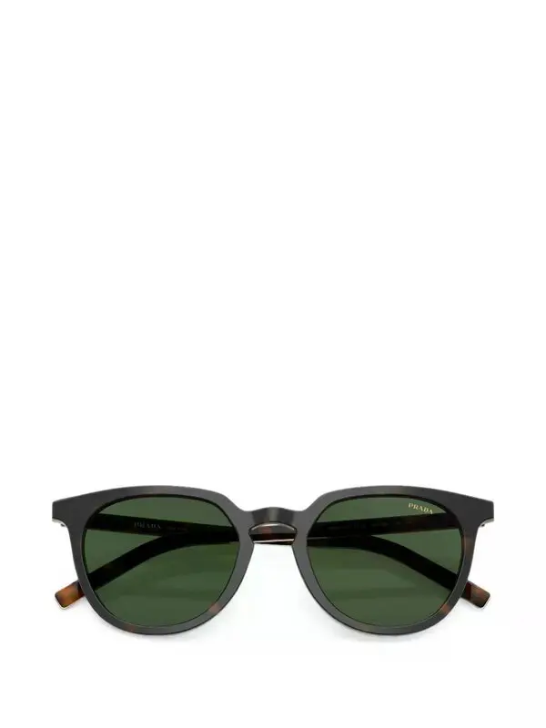 Prada Tortoiseshell-effect Phantos-frame Sunglasses