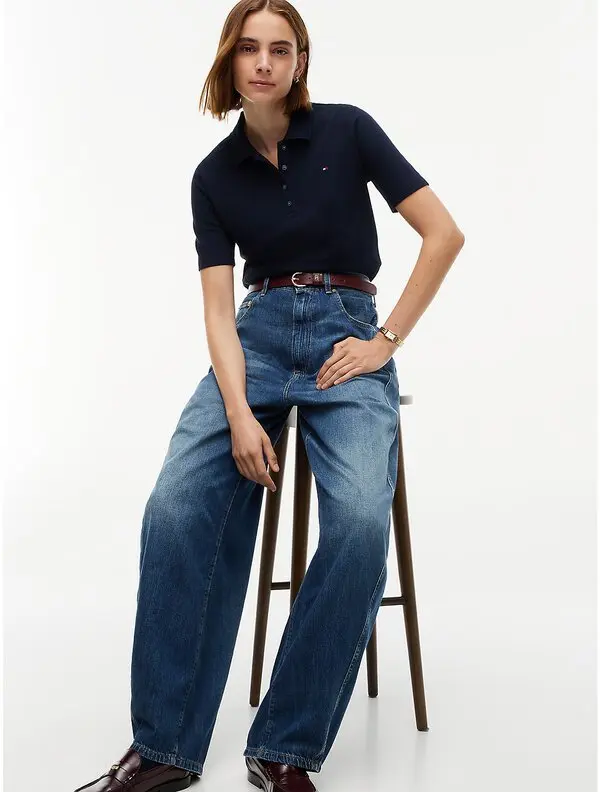 Tommy Hilfiger High-rise Loose Balloon Leg Jean