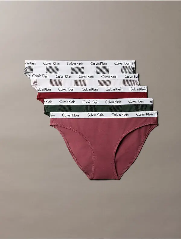 Calvin Klein Carousel Cotton Stretch 5-pack Bikini - Multi