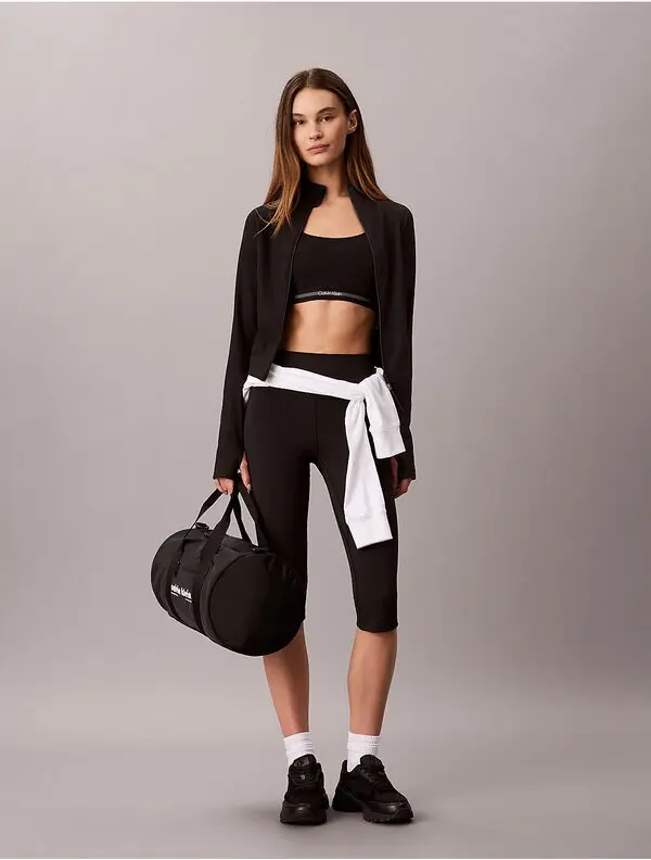 Calvin Klein Soft Sport Rib Jacket - Black