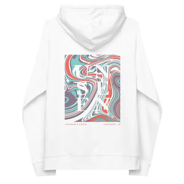 ANCHOR & CREW Eighteen Unseen Editions Organic Cotton Hoodie - White