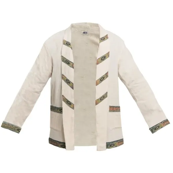 JIWYA Neutrals Bhuro Relaxed Cotton Jacket