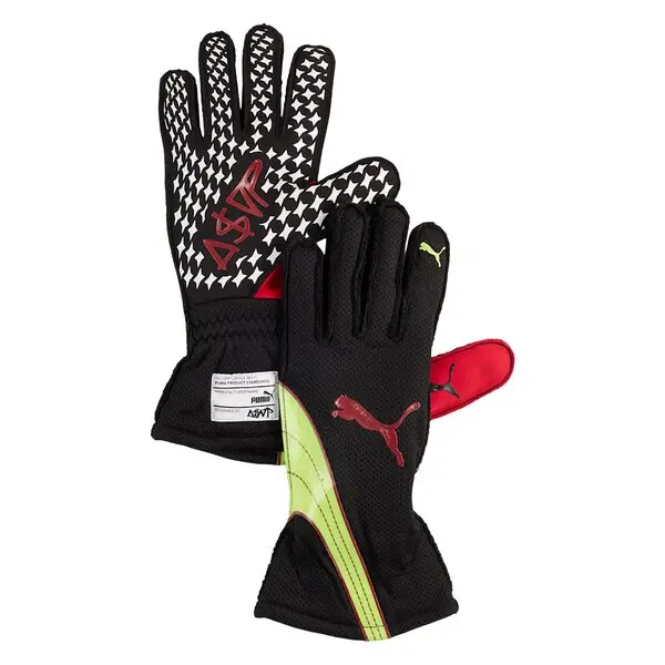 PUMA X A$ap Rocky Fire Gloves /pop Red - Black