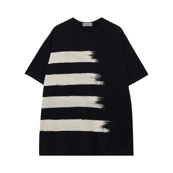 Yohji Yamamoto Round Neck Short-sleeve T-shirt