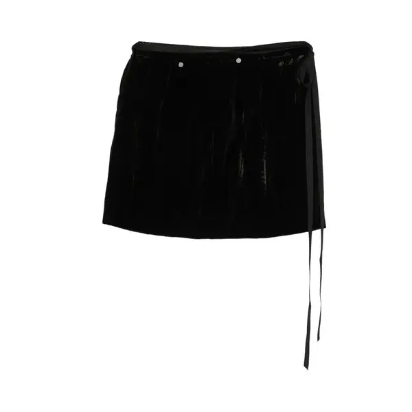 ANN DEMEULEMEESTER Jolien Mini Wrap Skirt