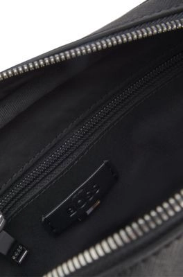 BOSS Crossbody Bag With Silver-tone Logo Lettering