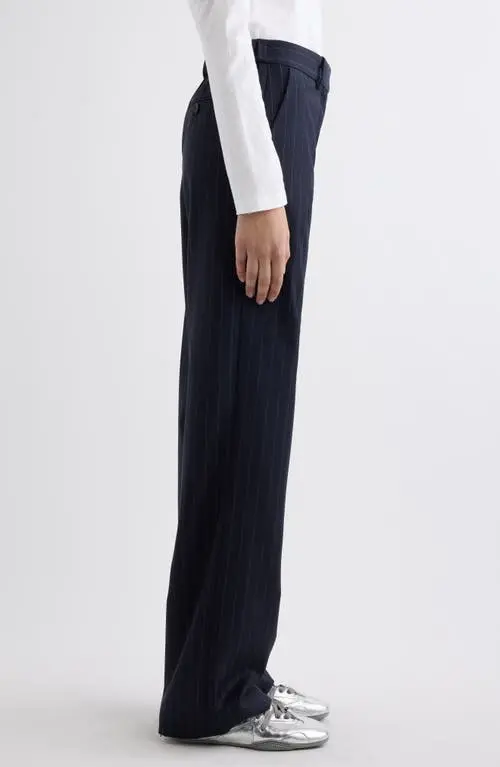 Acne Studios Pyxano Wide Leg Wool Pants