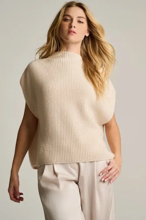 Lisa Todd Pure Cashmere Popover Vest