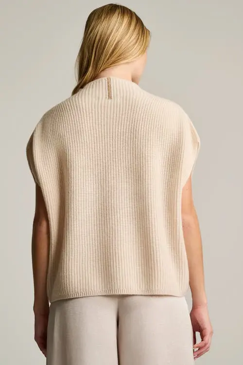 Lisa Todd Pure Cashmere Popover Vest