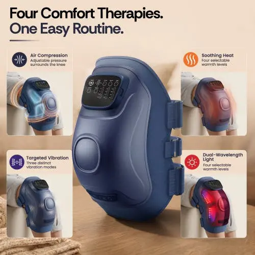 MIKO Rebound Red Light Air Compression Knee Massager