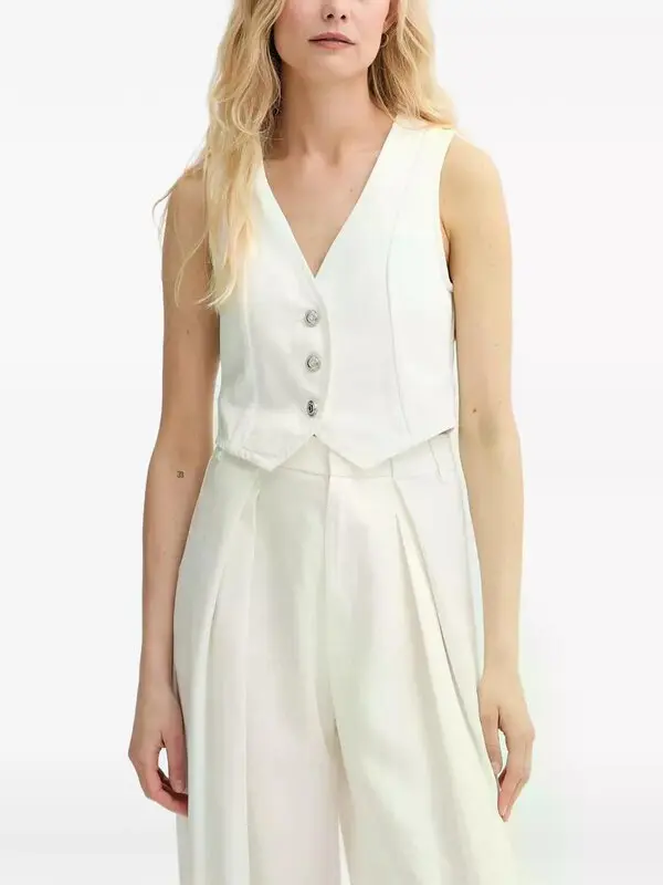 MORGAN Denim Cotton Waistcoat