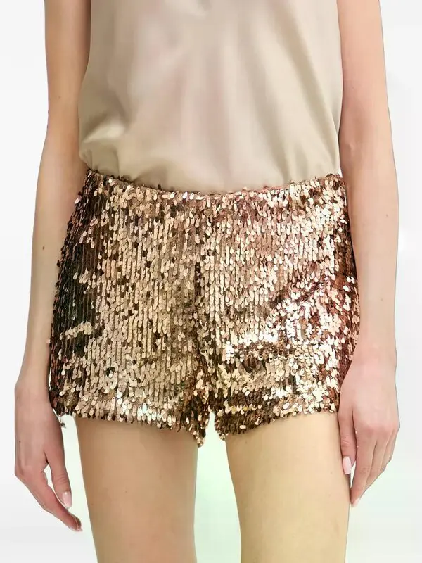 HAVEONE Sequin-embellished Shorts
