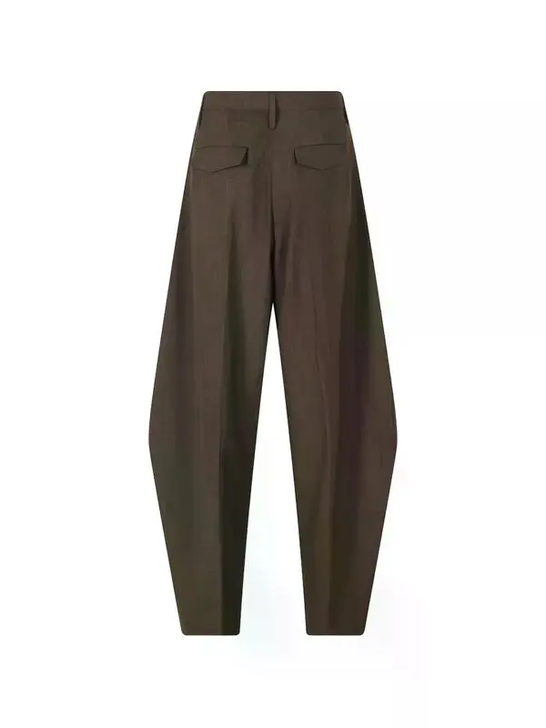 HERSKIND Dante Pleated Tapered Trousers